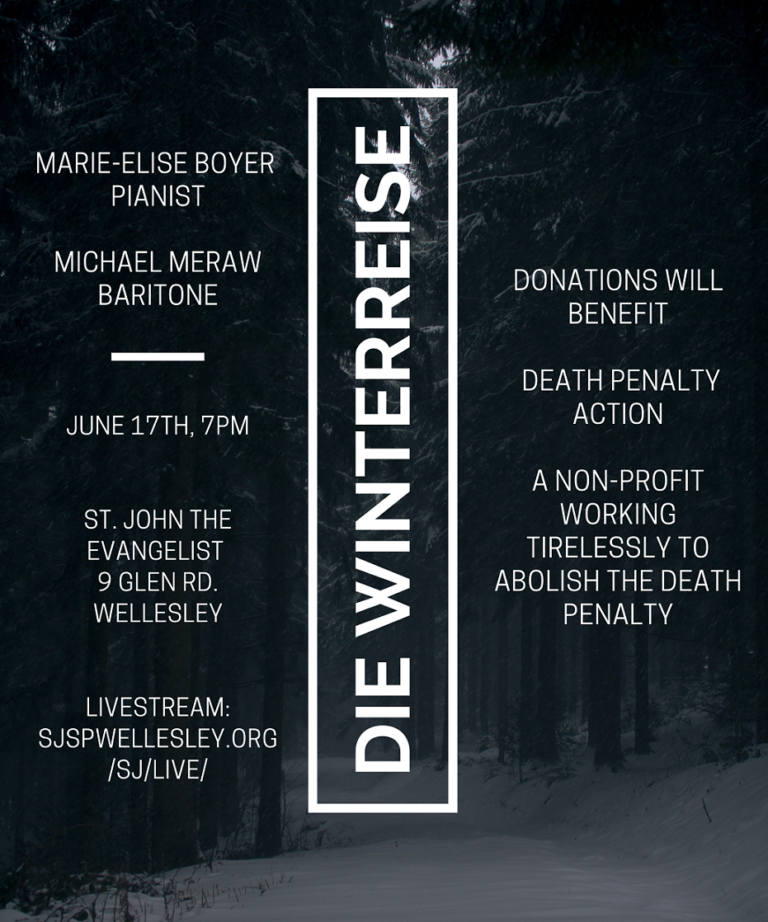 Saturday, June 17 at 7:00pm: “Die Winterreise” at St. John the ...