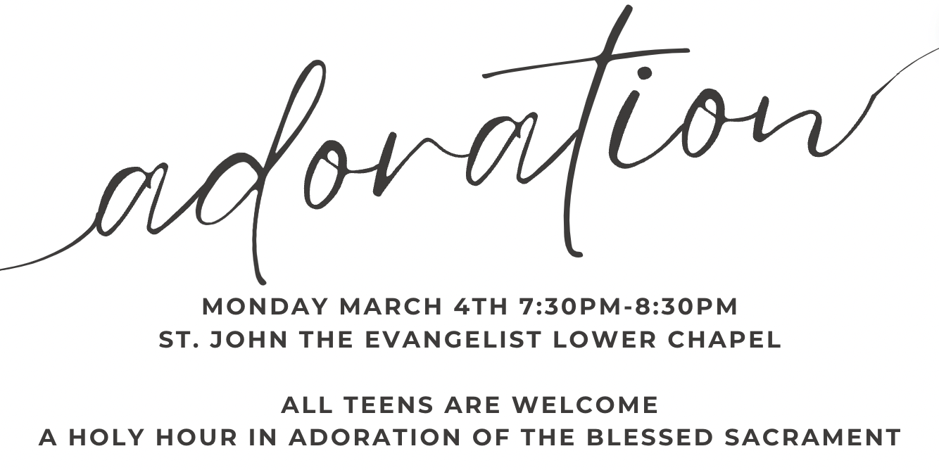 Lent 2024 – Accompaniment – St. John – St. Paul Catholic Collaborative